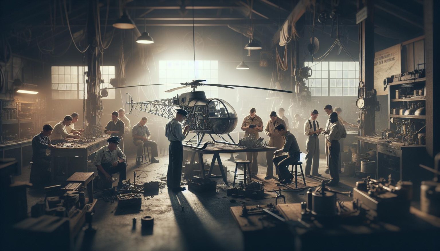 When Was The First Helicopter Made? Aviation History Timeline ...